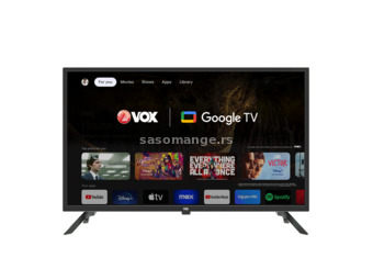 VOX Televizor 32GOH080B/ HD/ Google TV Smart