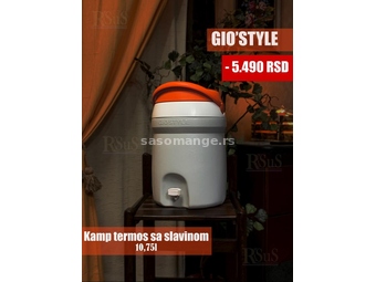 Kamp Termost sa slavinom (10.75l) - GIO'STYLE