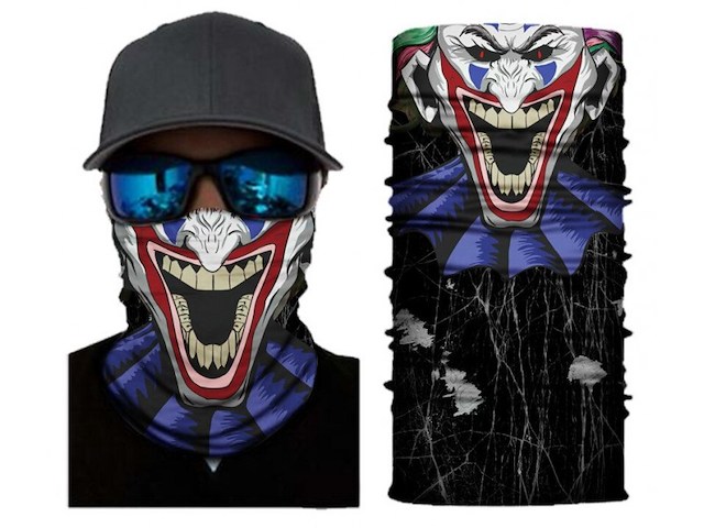 Joker Bandana Marama Potkapa Maska Model 7