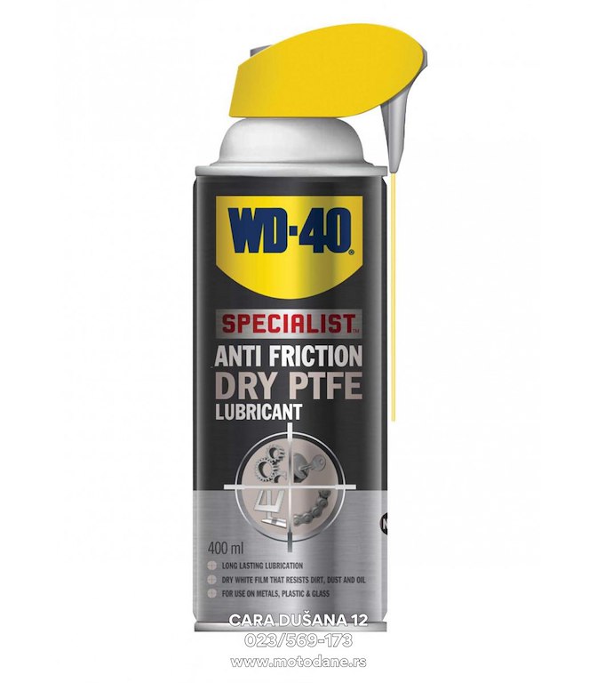 WD-40 PTFE teflon sprej 400ml