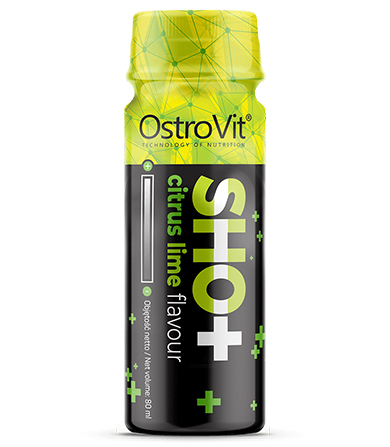 SHOT PWO (ẞ-Alanine, AAKG, Citruline, Coffeine) Citrus-Lime – 80 ml