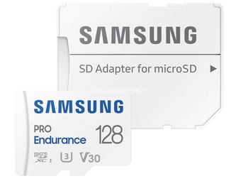 SAMSUNG PRO Endurance MicroSDXC 128GB U3 + SD Adapter MB-MJ128KA