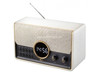 x-Prenosni retro radio prijemnik RRT5B 2x5W, FM, USB, microSD, Bluetooth, baterija 3000mAh