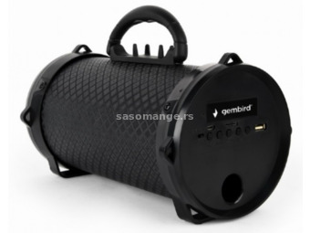 x-SPK-BT-12 Gembird Portable Bluetooth speaker BOOM 5W, USB, SD with equalizer function, black FO