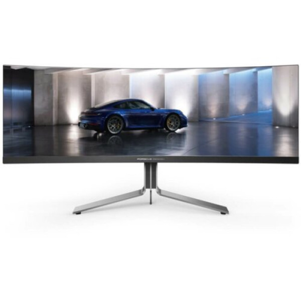 AOC Monitor PD49 49'' OLED, zakrivljen, 32:9 5120x1440 240Hz 0,03ms GtG HDMIx2, DP, USB Gsync visina crna (PD49)