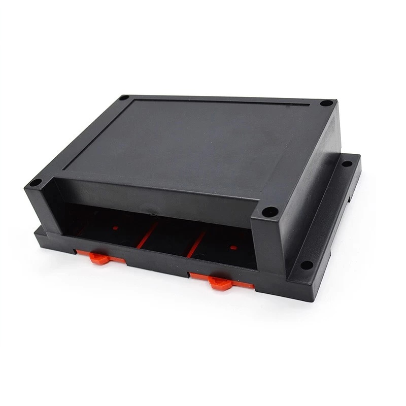 Kutija plastična 145x90x40mm IP54 za DIN šinu crna