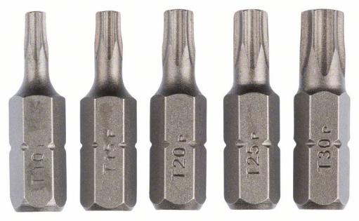 5-delni set bitova odvrtača Standard za šrafove sa unutrašnjim Torx prihvatom (T) Bosch 2609255970