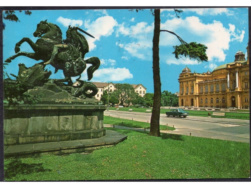 395 - Zagreb 1978 - razglednica putovala