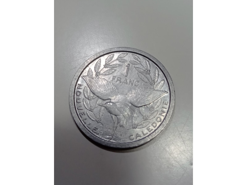 1 francs 1949 nova kaledonia
