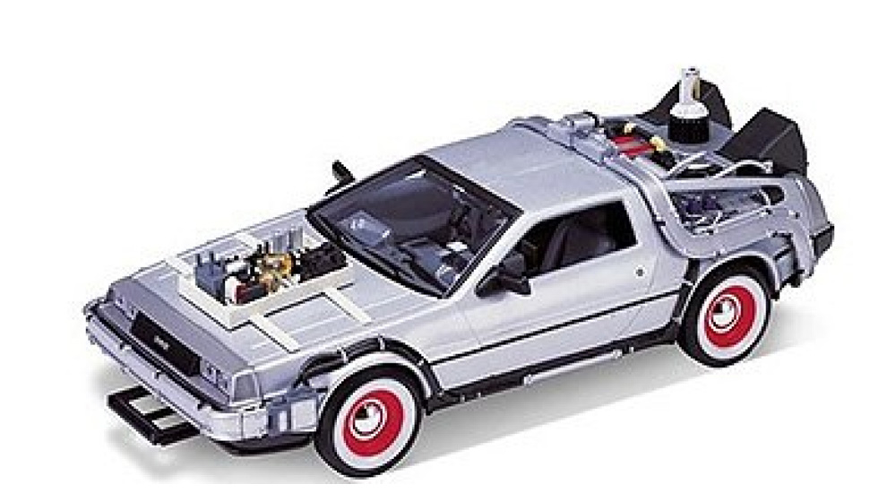 Back to the Future III Diecast Model 1/24 81 DeLorean LK Coupe