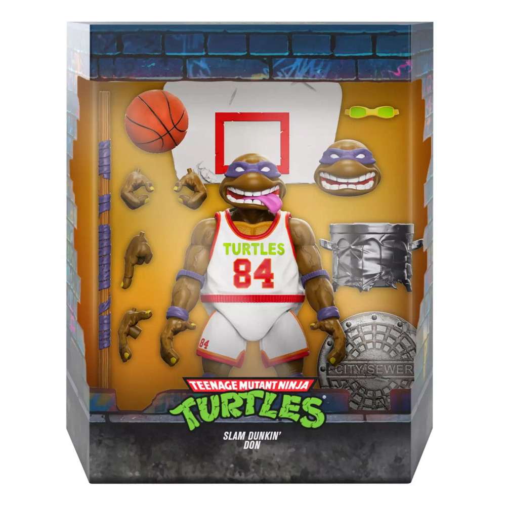 Teenage Mutant Ninja Turtles Ultimates Action Figure Slam Dunkin' Don (18 cm)