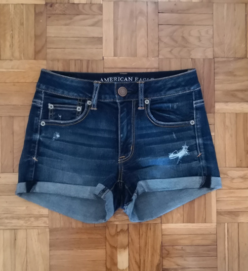 AMERICAN EAGLE, ORIGINAL, BRUTALAN ŠORTS XS/S