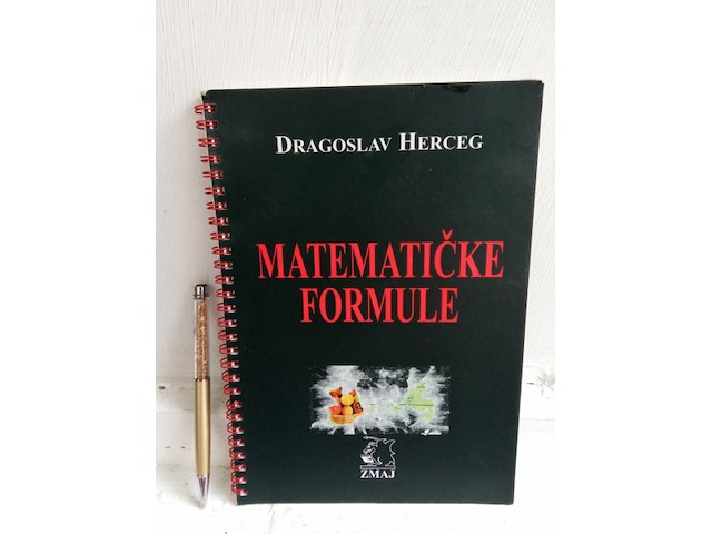 MATEMATIČKE FORMULE - DRAGOSLAV HERCEG