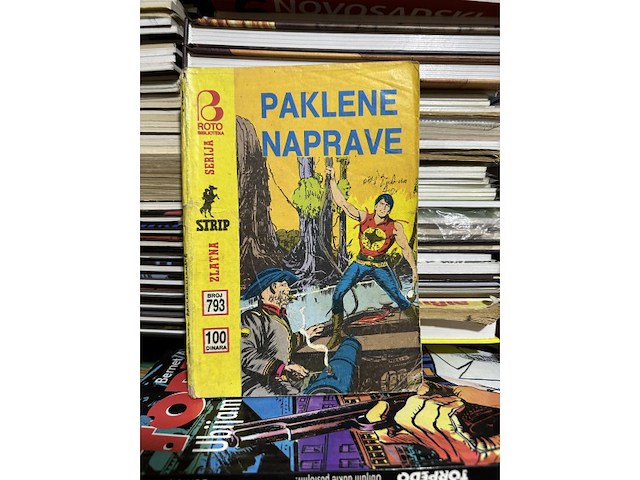 Zlatna serija 793 - Paklene naprave - Zagor