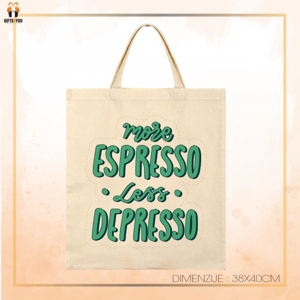 Pamučna torba - Espresso