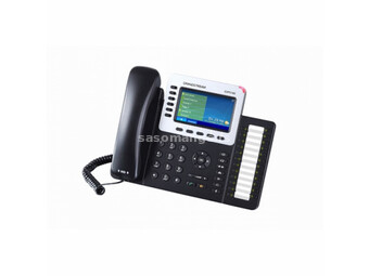 Grandstream GXP-2160 Enterprise 6-line/6-SIP VoIP HD telefon, TFT color LCD 480x272 displej i 2 x...