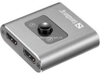 HDMI Switch Sandberg 2.0 4K 2-1 509-22