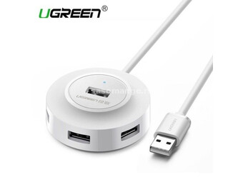 USB 2.0 Hub 1/4 1m beli CR106 Ugreen 20270
