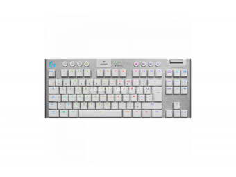 LOGITECH G915 TKL LIGHTSPEED Wireless Mechanical Gaming Keyboard - WHITE - US INT'L - TACTILE