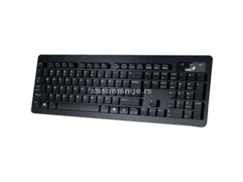 GENIUS SlimStar 126 USB US crna tastatura