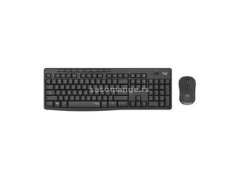 Komplet bežična tastatura + miš Logitech MK295 - US, Graphite, 920-009800