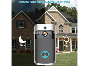 SMART-VIDEO-INTERFON-BELL-EF-V5 Gembird Door Video Bell Wifi Doorbell Camera 1080p Wifi Door Bell Se