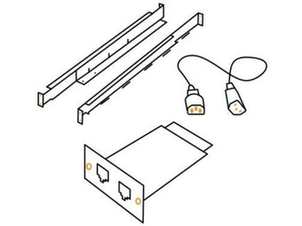 INFOSEC COMMUNICATION KIT RACK X4RME3E6LCD RTe