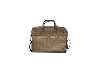 Guess torba za laptop 1516" brown saffiano hot stamp Logo ( GSM167770 )