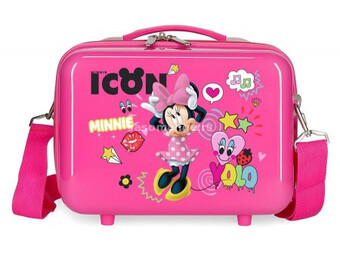 Minnie ABS beauty case pink ( 25.639.61 )
