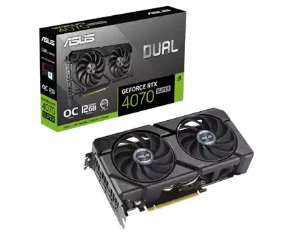 ASUS nVidia GeForce RTX 4070 SUPER 12GB 192bit DUAL-RTX4070S-O12G-EVO grafička karta