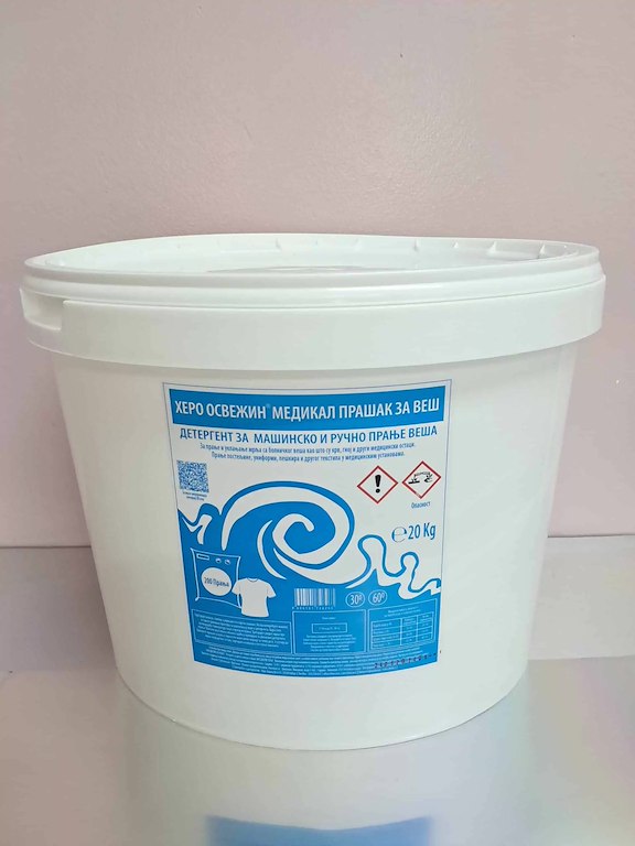Hero Osvežin® Medikal Prašak za veš 20 kg kanta