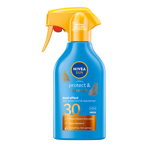 NIVEA SUN protect & bronze sprej sa rasprš. za zaštitu od sunca SPF 30 270 ml