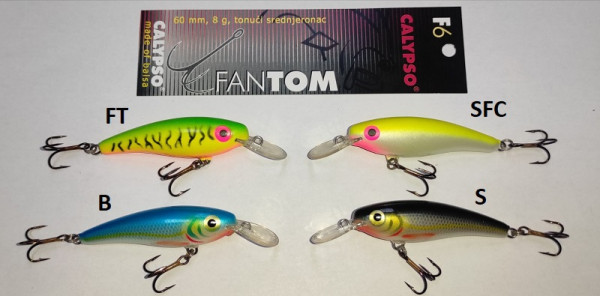 Varalica Calypso Fantom F6 tonuci srednjeronac 6cm