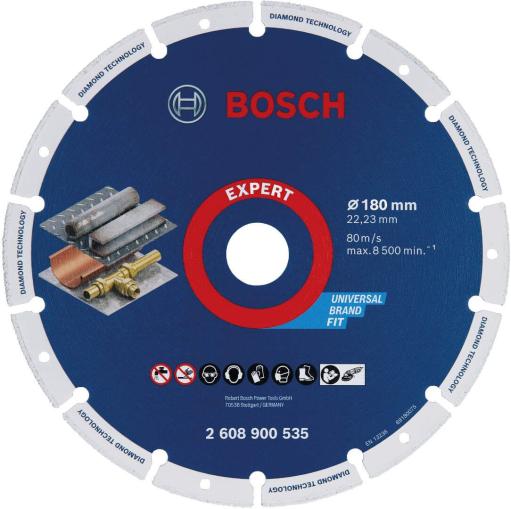 Dijamantski disk za metal 180x22,23 mm Bosch 2608900535