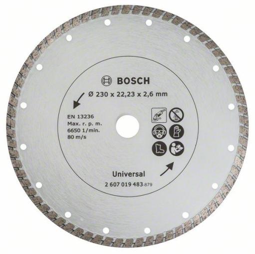 Dijamantska rezna ploča Turbo, Ø 230 mm Bosch 2607019483