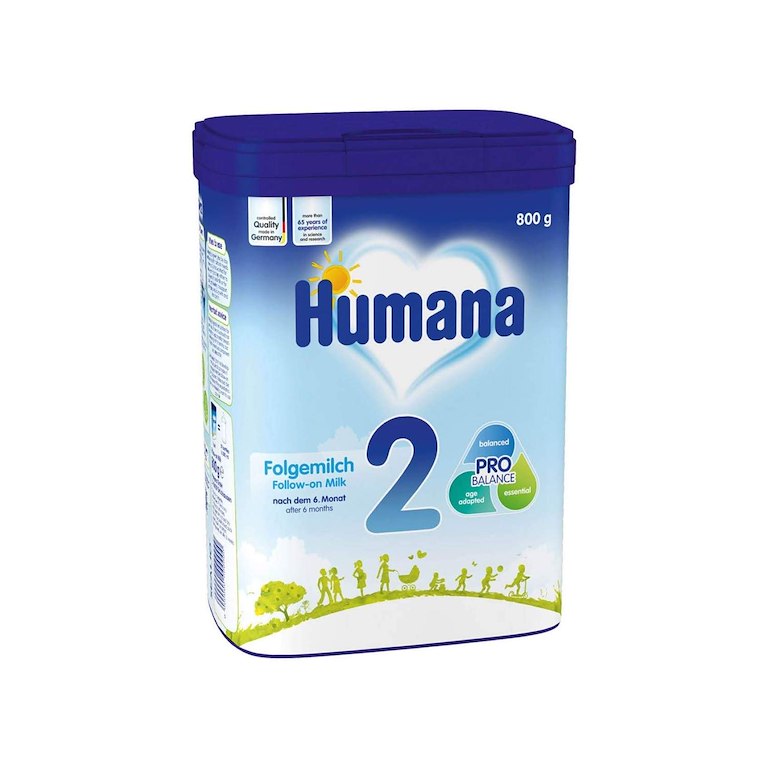 Humana 2 zamensko mleko 800g