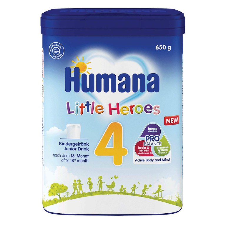 Humana 4 zamensko mleko junior 650g