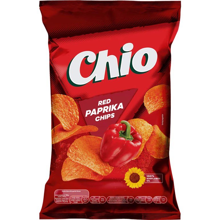 Chio čips red paprika 80g chio