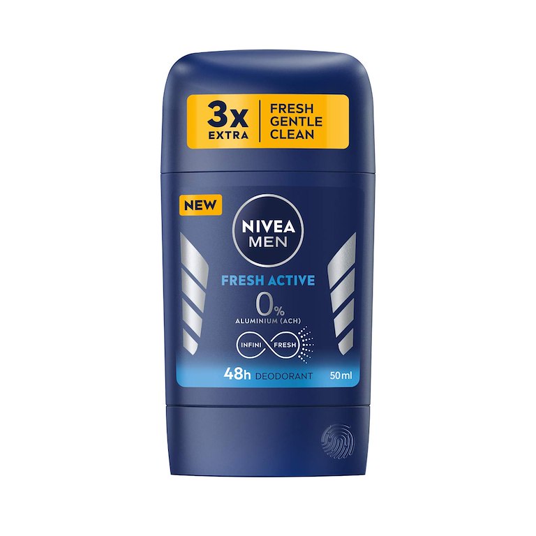 Nivea deo stik men fresh active 50ml nivea