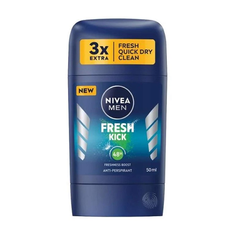 Nivea deo stik men fresh kick 50ml nivea