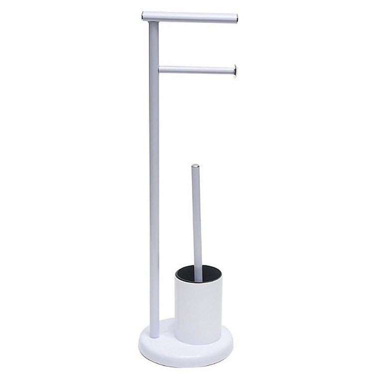 Tendance držač toalet papira i wc četke 67×19 cm metal bela