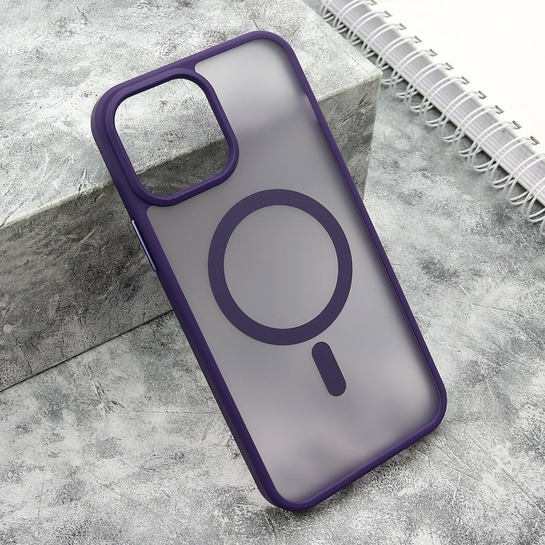 Futrola SILKY MAGSAFE MATTE za iPhone 14 Pro Max (6.7) ljubicasta