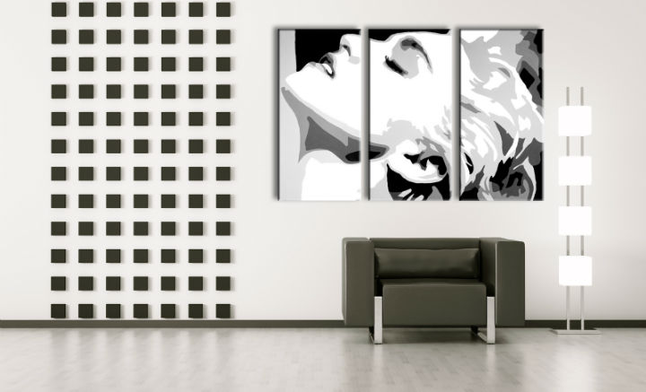 Ručno oslikana POP ART slika MADONNA 120k80 cm