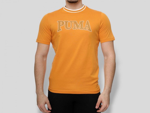 Puma Squad Big muška majica - orange SPORTLINE