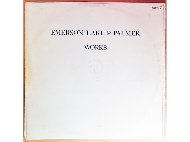 LP EMERSON, LAKE AND PALMER - Works Vol.2 (1977) UK, VG