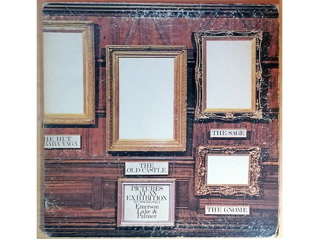 LP EMERSON, LAKE AND PALMER - Pictures (1972) USA, VG+