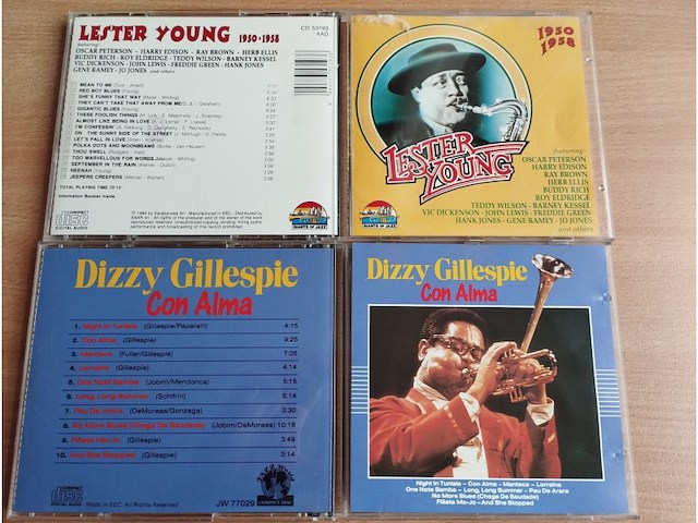 Lester Young+Dizzy Gillespie - 1950-1958+Con Alma