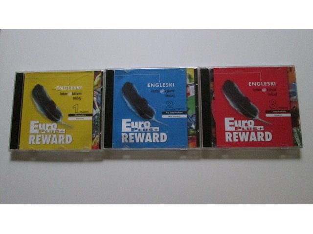 Engleski interaktivni tecaj 1, 2, 3, Euro plus reward