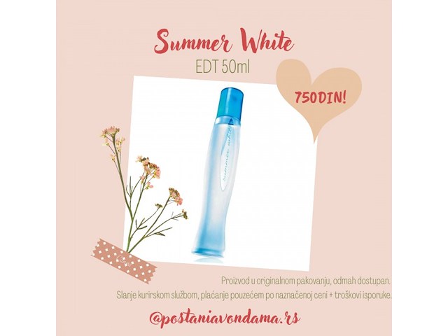 Avon Summer White EDT 50ml