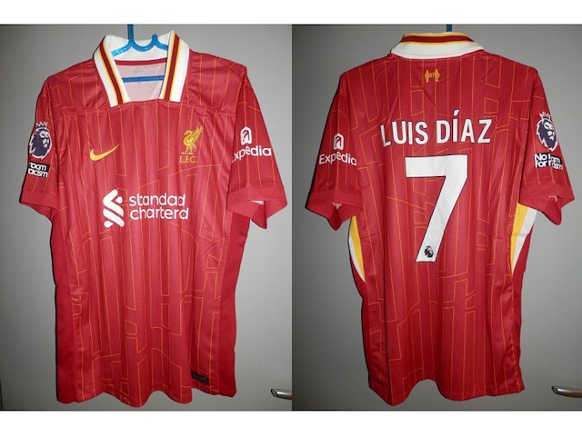 Liverpool dres 2024-25 Luis Diaz 7